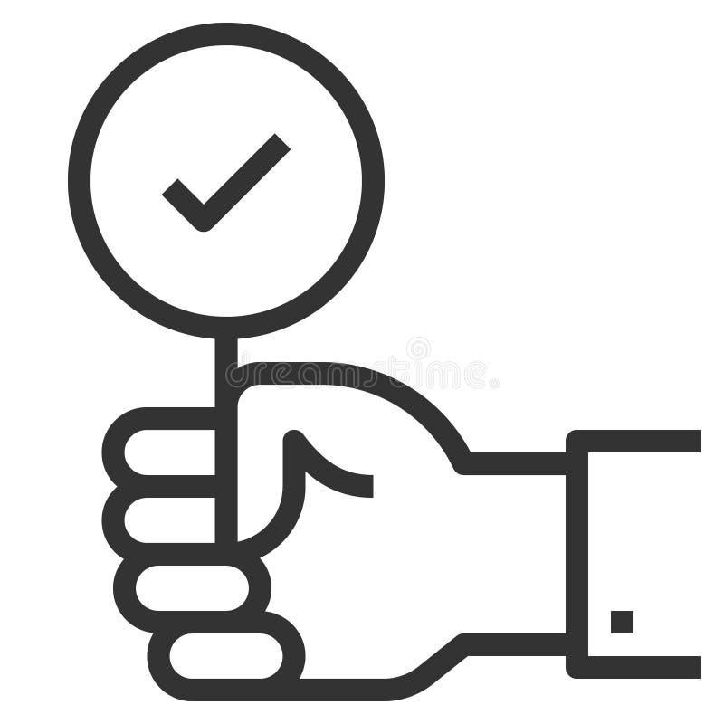 SUCCESS LINE ICON VECTOR , Business Icon Stock Vector - Illustration of ...