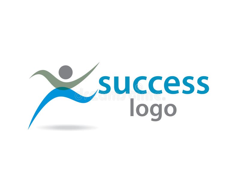Success logo stock vector. Illustration of blue, branding - 7271873