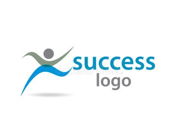 Success logo stock vector. Illustration of blue, branding - 7271873