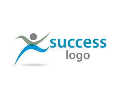 Success logo stock vector. Illustration of blue, branding - 7271873