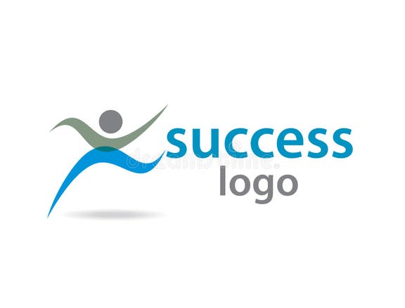 Success logo stock vector. Illustration of blue, branding - 7271873