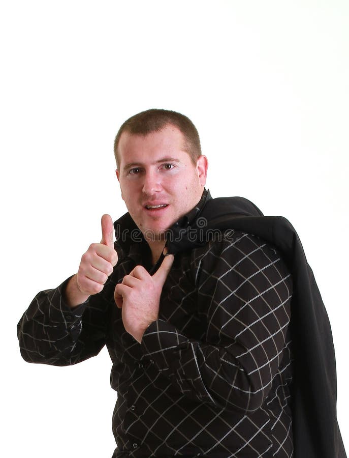 Success man stock photo. Image of modern, kind, agreement - 12821142