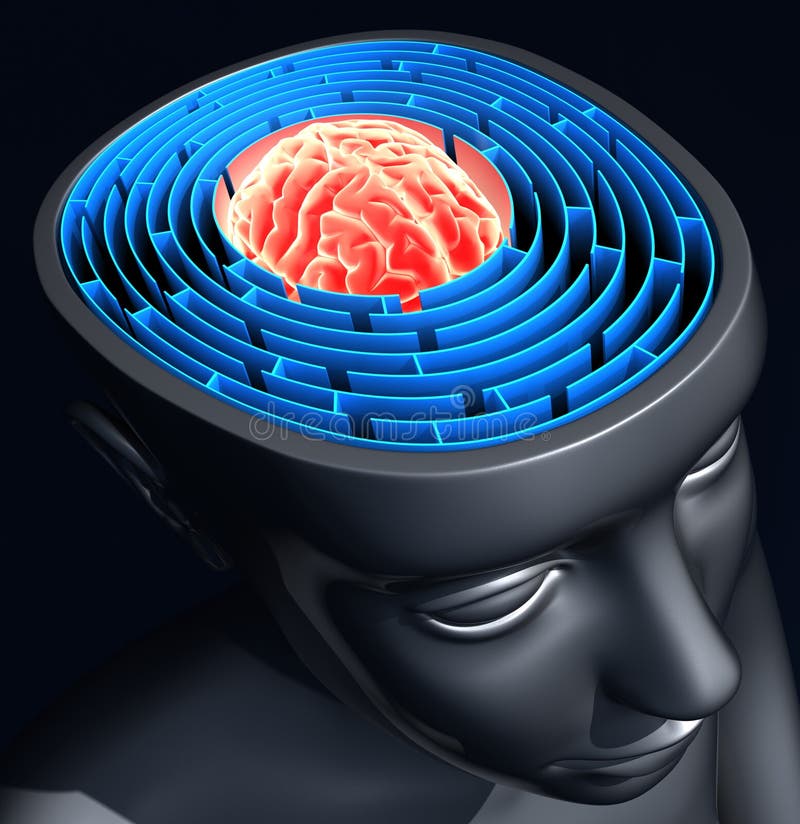 Success Mind stock illustration. Illustration of help - 9316131