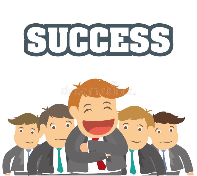 Success People Cartoon Design Stock Vector - Illustration of nature ...