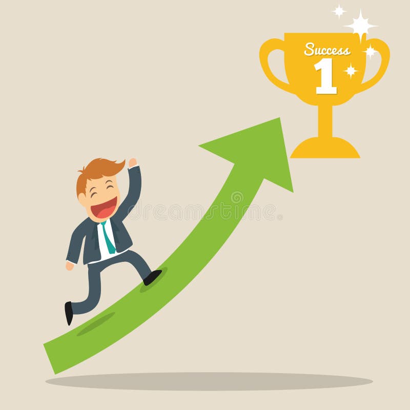 Success People Cartoon Design Stock Vector - Illustration of vector ...