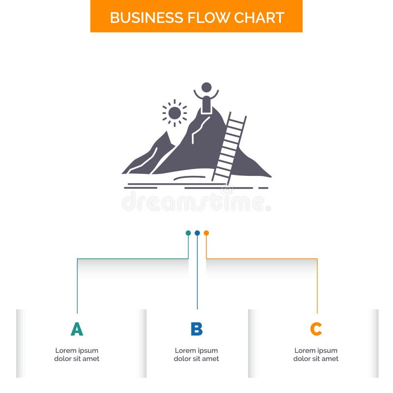 Success, Personal, Development, Leader, Career Business Flow Chart ...