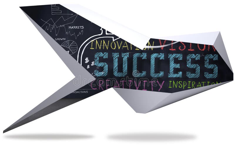 Success Plan on Abstract Screen Stock Illustration - Illustration of ...