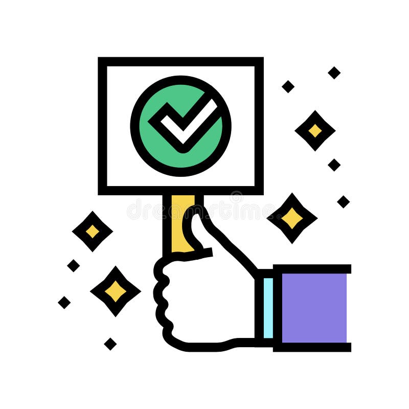 Success Quality Color Icon Vector Illustration Stock Illustration ...