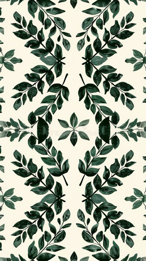 Success in a Repeating Pattern Layout with Laurel Wreaths. Stock ...