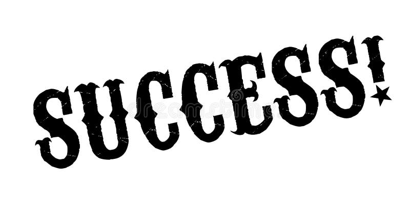 Success rubber stamp stock vector. Illustration of accomplishment ...