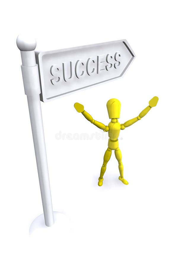 Success sign stock illustration. Illustration of clip, successful - 119467