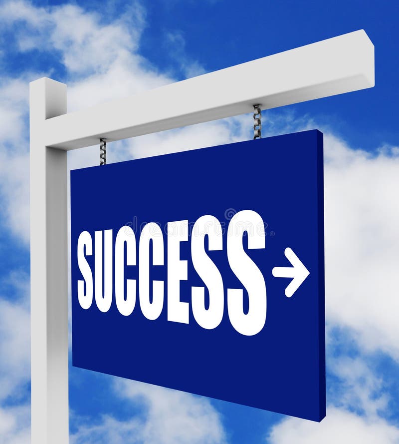 Success sign stock illustration. Illustration of sign - 46749067