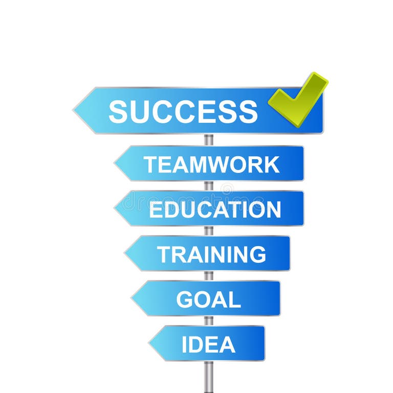 Progress Text Road Signs Stock Illustrations – 81 Progress Text Road ...