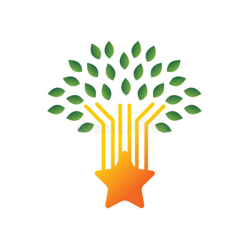 Success Star Logo Design Template Isolated Stock Illustration ...