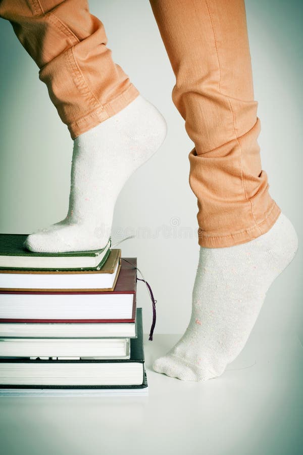 Success Steps stock photo. Image of data, level, book - 43918462