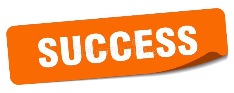 Success Sticker Stock Illustrations – 87,056 Success Sticker Stock ...