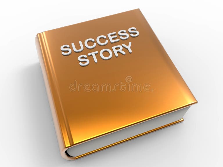 Success story book stock illustration. Illustration of definition ...