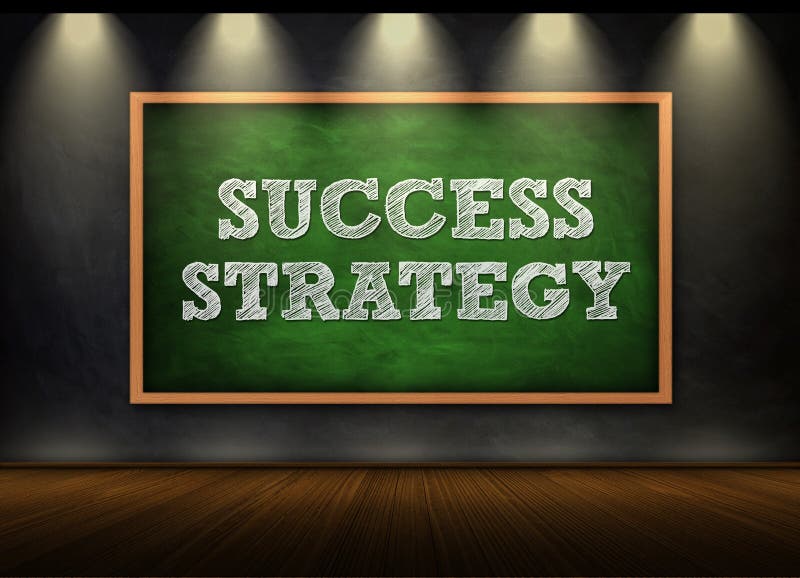 Success Strategy stock illustration. Illustration of manage - 59664446