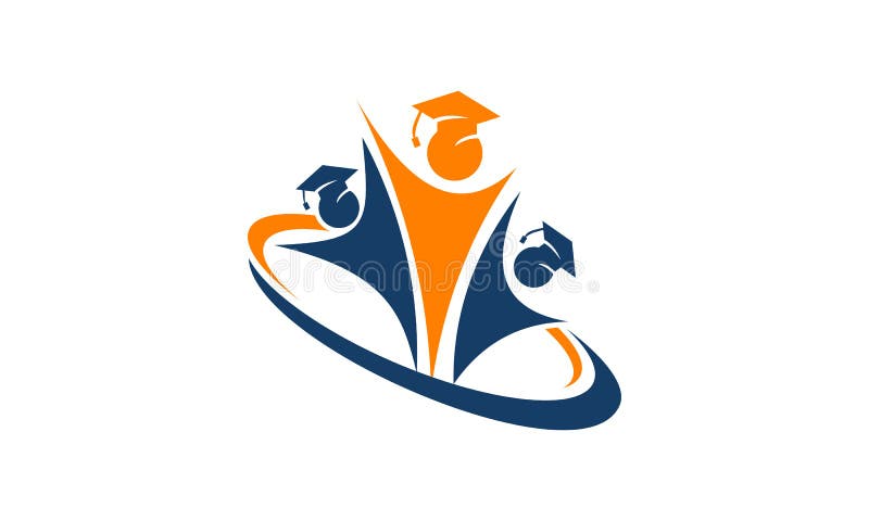 Success Student Logo Vector. Graduation Sign Logo Symbol Concept ...
