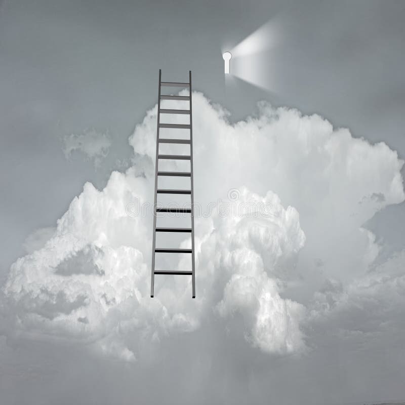 Surreal Keyhole stock illustration. Illustration of internet - 634253