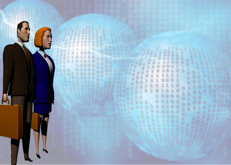 The Success Team for World Wide Business. Stock Illustration ...