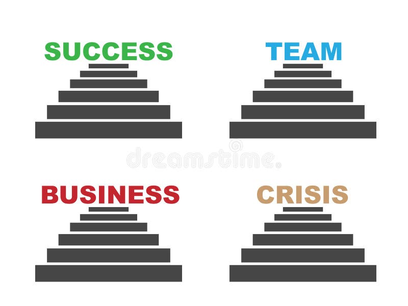 The Success Team for World Wide Business. Stock Illustration ...