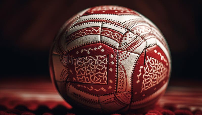 Success in Team Sport Soccer Ball Strategy on Striped Table Generated ...