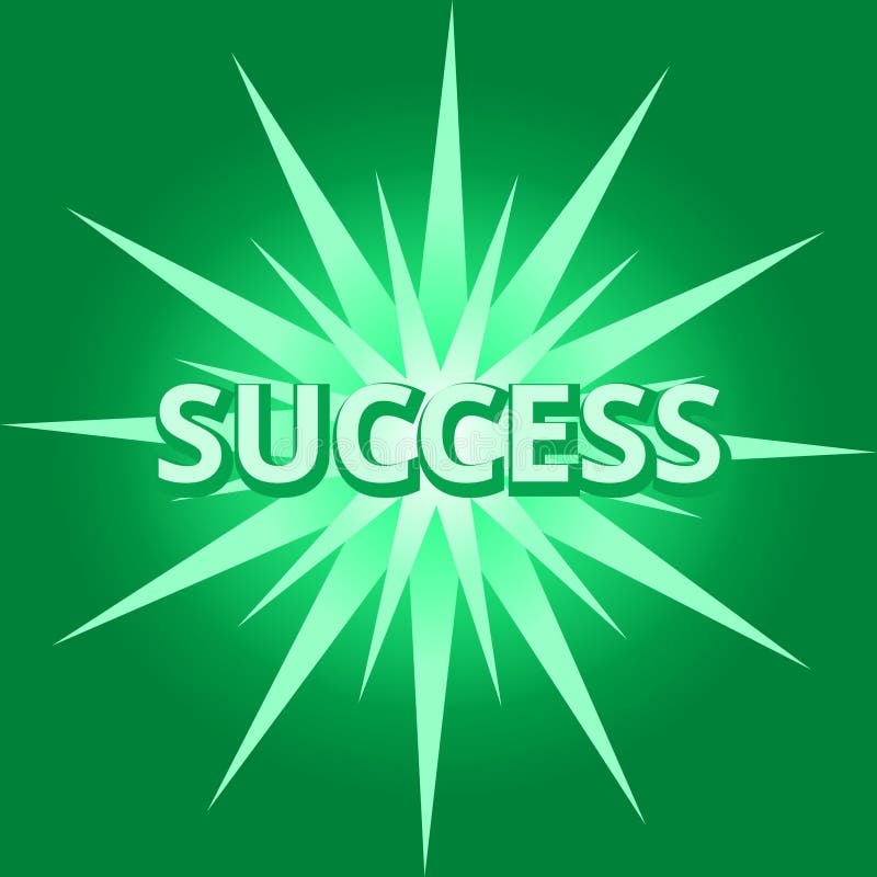 Success Banner stock illustration. Illustration of additional - 355394566