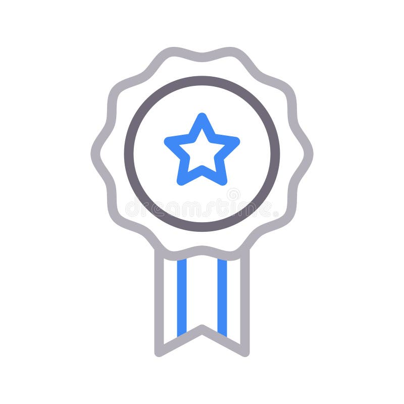 Success Thin Line Color Vector Icon Stock Vector - Illustration of ...