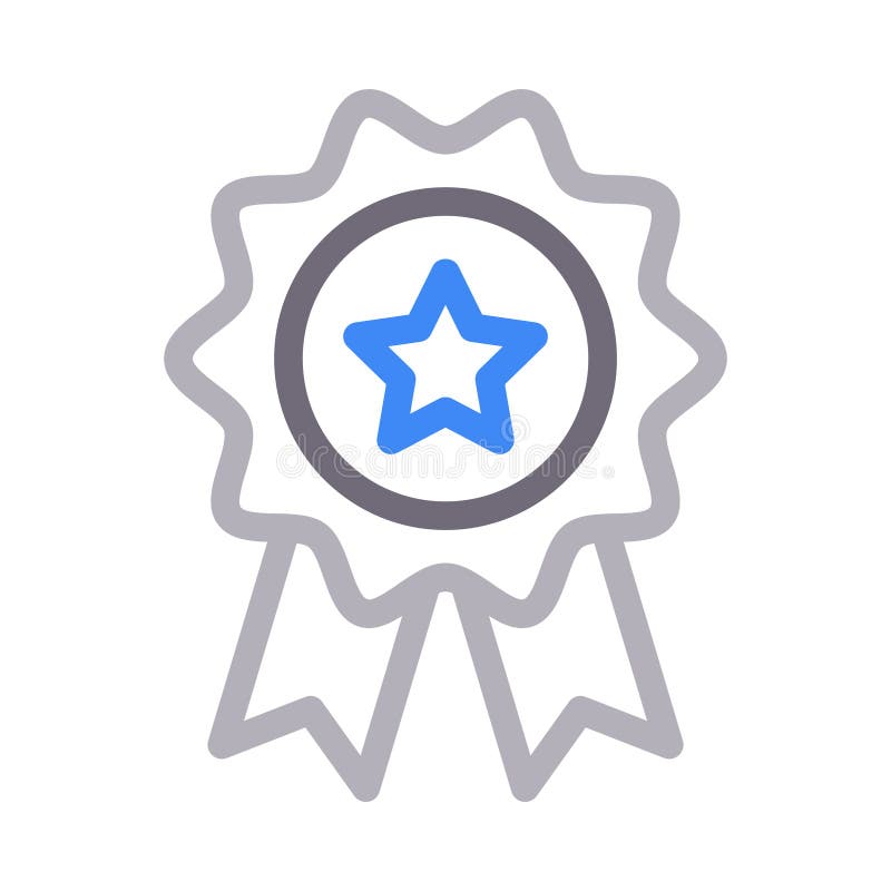 Success Thin Color Line Vector Icon Stock Vector - Illustration of ...