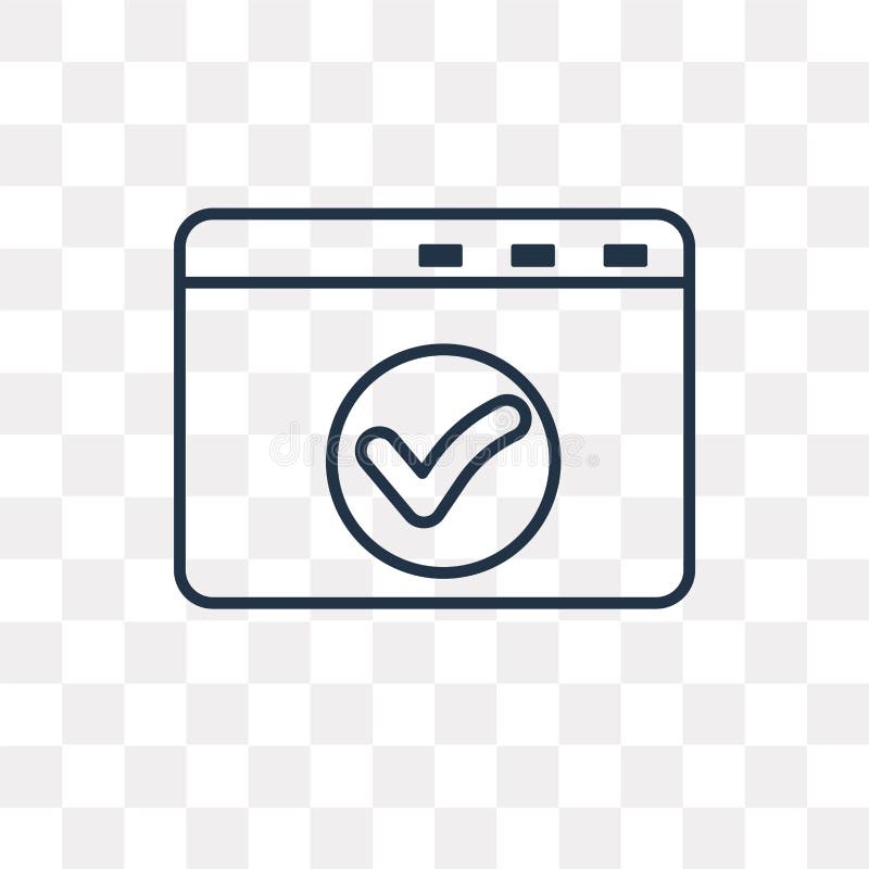 Success Vector Icon Isolated on Transparent Background, Success Stock ...