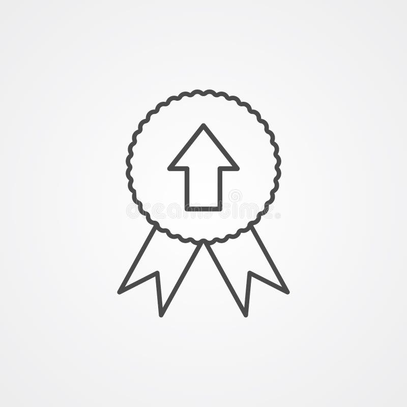 Success Vector Icon Sign Symbol Stock Vector - Illustration of prize ...