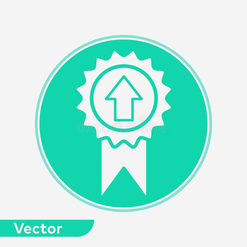 Success Vector Icon Sign Symbol Stock Vector - Illustration of champion ...