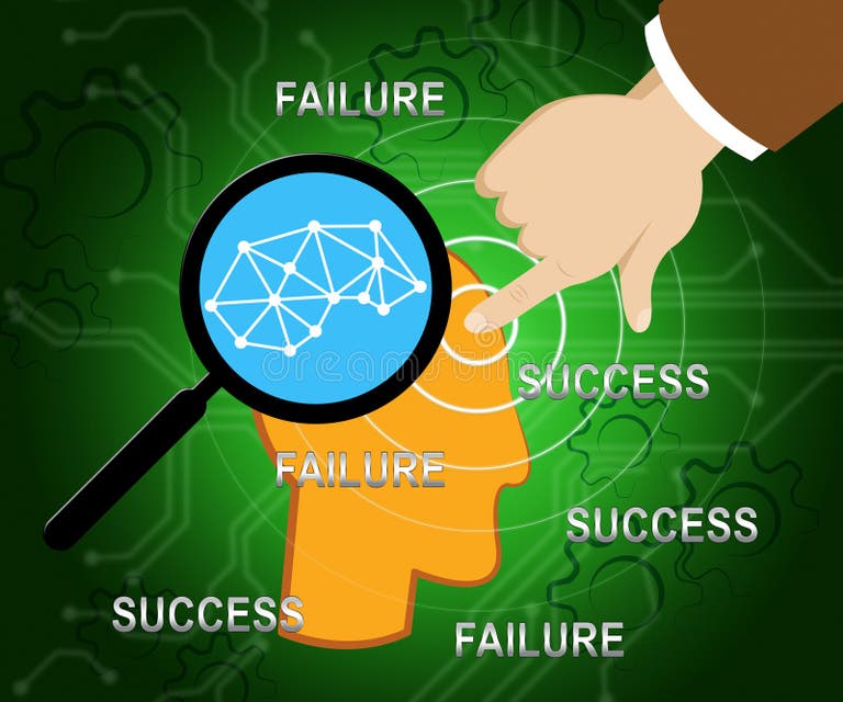 Success Vs Failure Concept Words Depicts Achievement Versus Problems ...