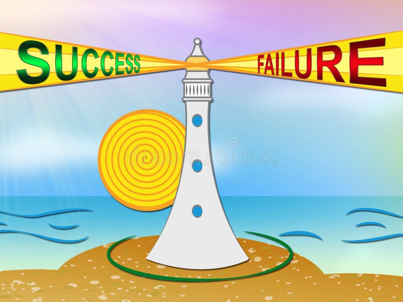 Success Versus Failure Fish Depicting Improvement and Progress Against ...