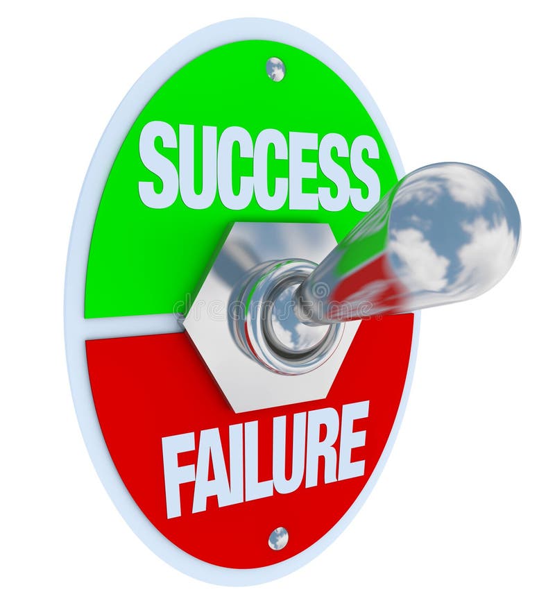 Success Vs Failure - Toggle Switch Stock Photo - Image: 18612580 Success Vs Failure - Toggle Switch Stock Photo - Image: 18612580