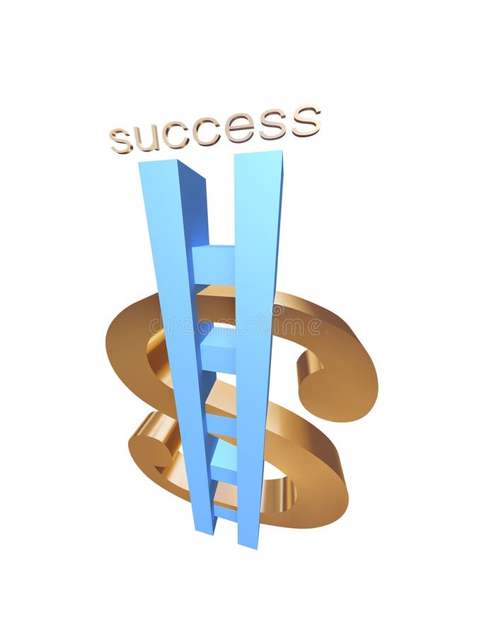 Success way stock illustration. Illustration of account - 6181814