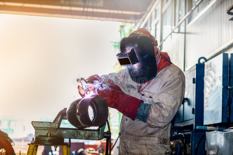 Welding steel construction editorial stock photo. Image of technical ...