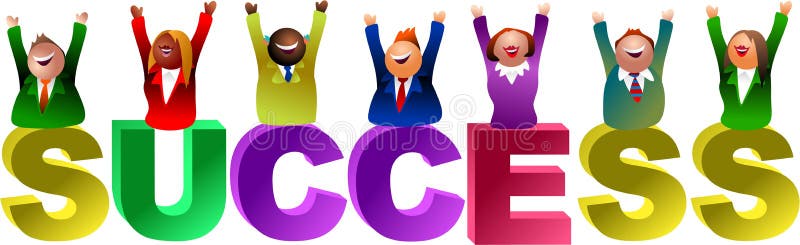 Success word stock illustration. Illustration of isolated - 1010241