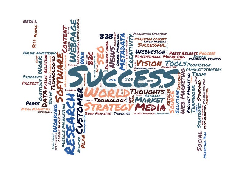 Success Word Cloud Stock Illustrations – 17,689 Success Word Cloud ...