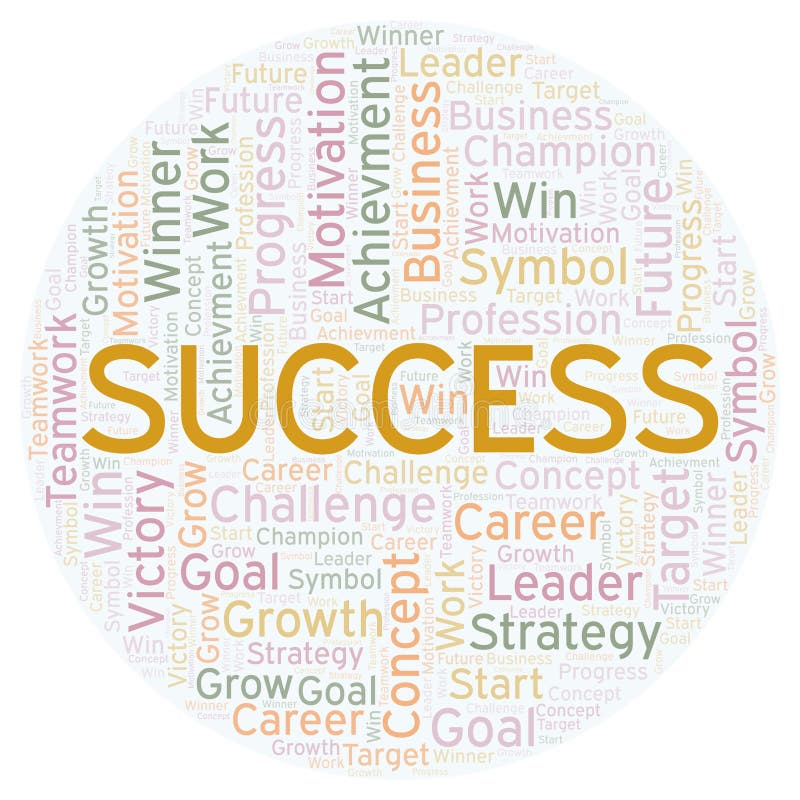 Success Word Cloud Stock Illustrations – 17,689 Success Word Cloud ...