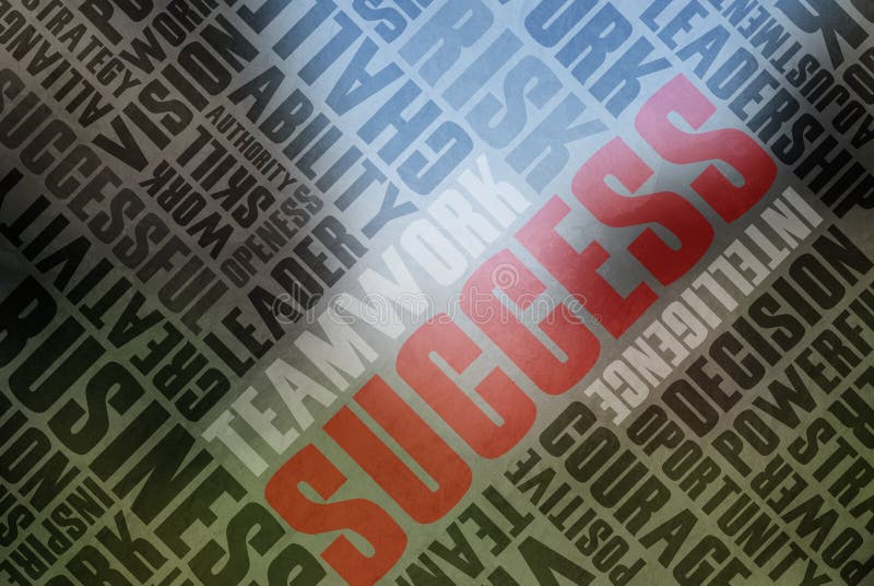 Success words stock photo. Image of successful, genius - 7040618