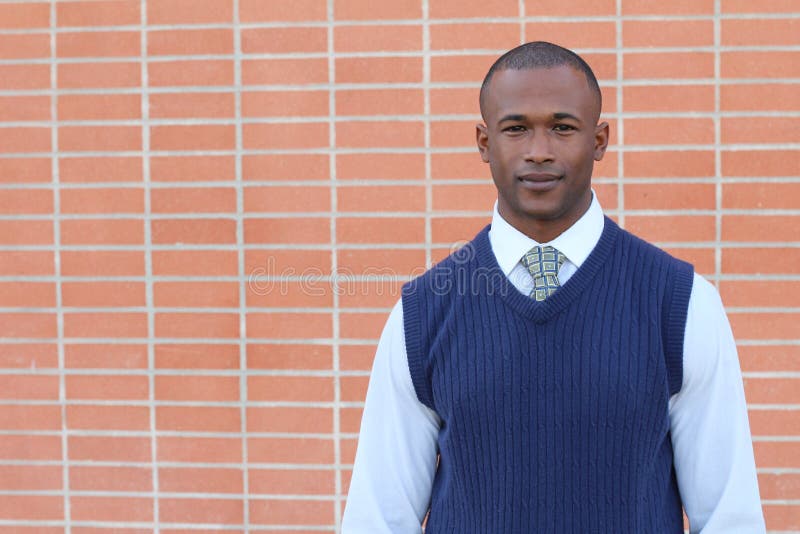 Successful African American Businessman Smiling Stock Photo - Image of ...