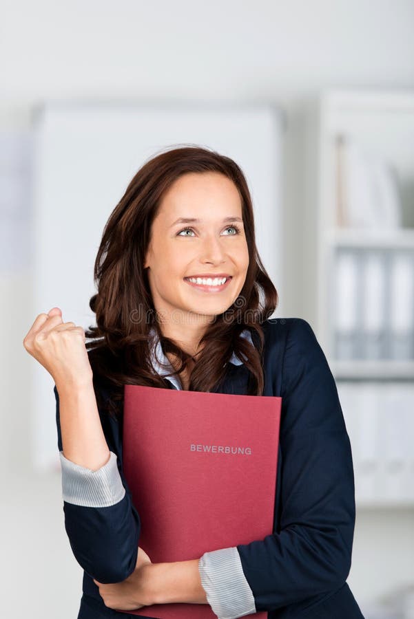 Job Applicant in an Interview Stock Image - Image of communication ...