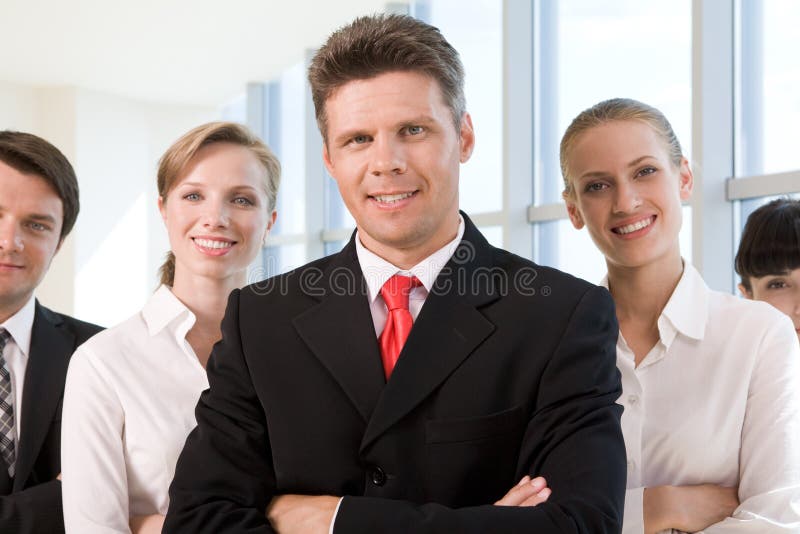 Successful associates stock image. Image of face, adult - 10495455