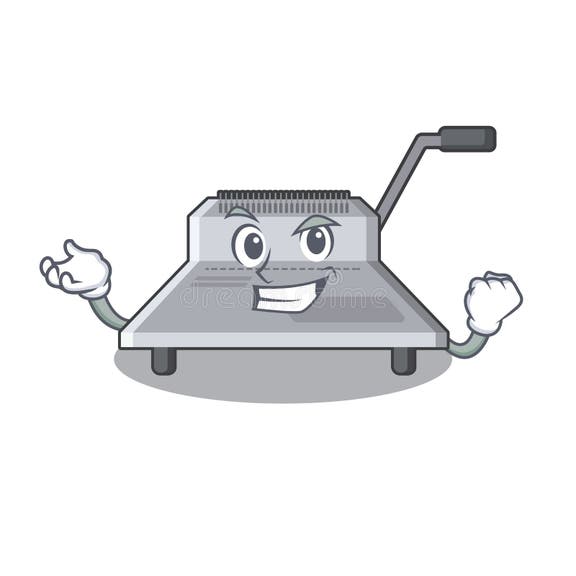 Successful Binding Machine in the Cartoon Shape Stock Vector ...