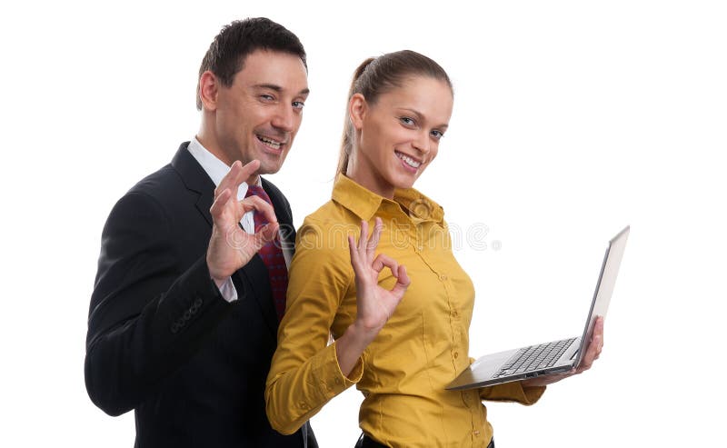 Successful business couple stock photo. Image of executive - 37135454