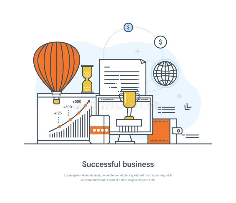 Successful Business, Effective Work Process, Productive Workflow ...