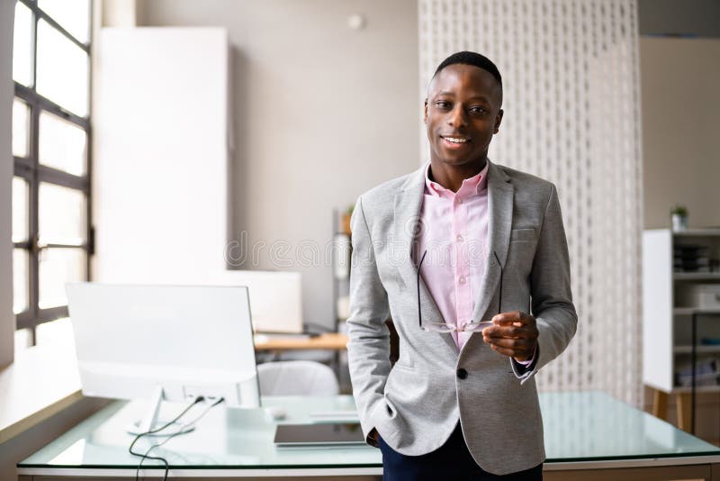 Successful Business Manager Portrait Stock Photo - Image of suit ...