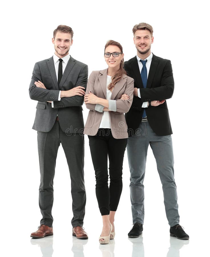 Successful Business People Looking Happy and Confident Stock Image ...